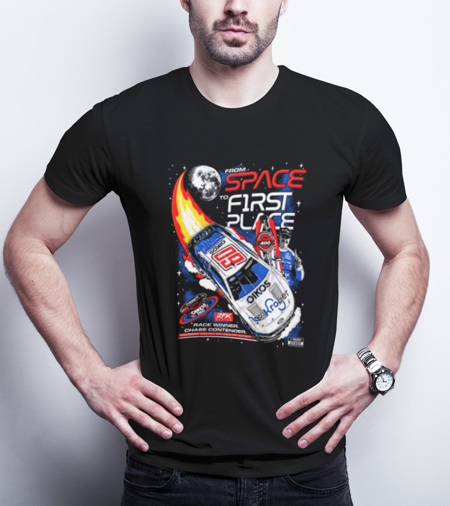 Space To First Place Daytona RFK Racing 2023 NASCAR Win T-Shirt