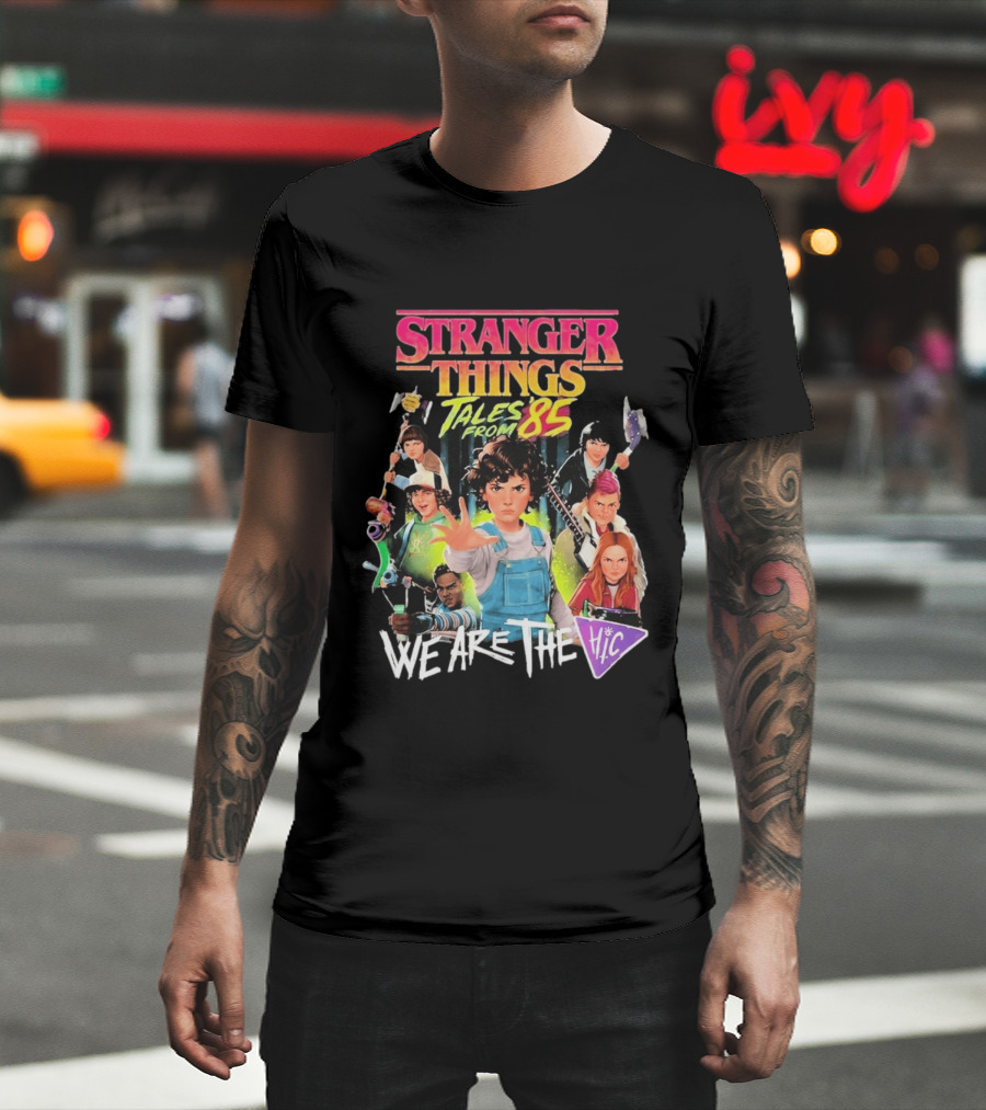 Stranger Things Tales From 85 We Are The Hellfire Club Characters And Adventure T-Shirt
