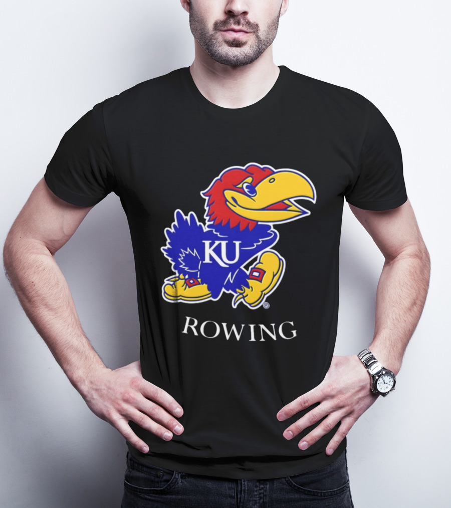 Kansas Jayhawks KU Rowing T-Shirt