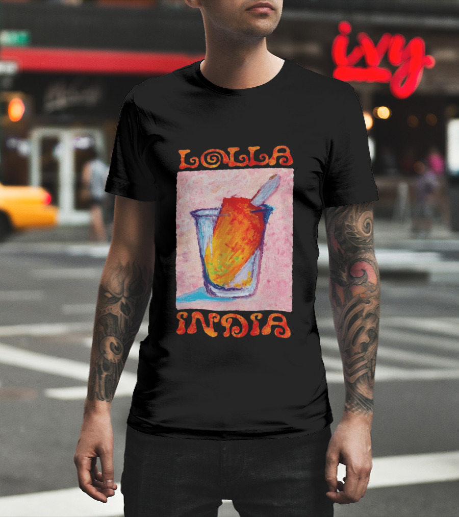 Lollapalooza India 2027 Sweet Escape Popsicle T-Shirt