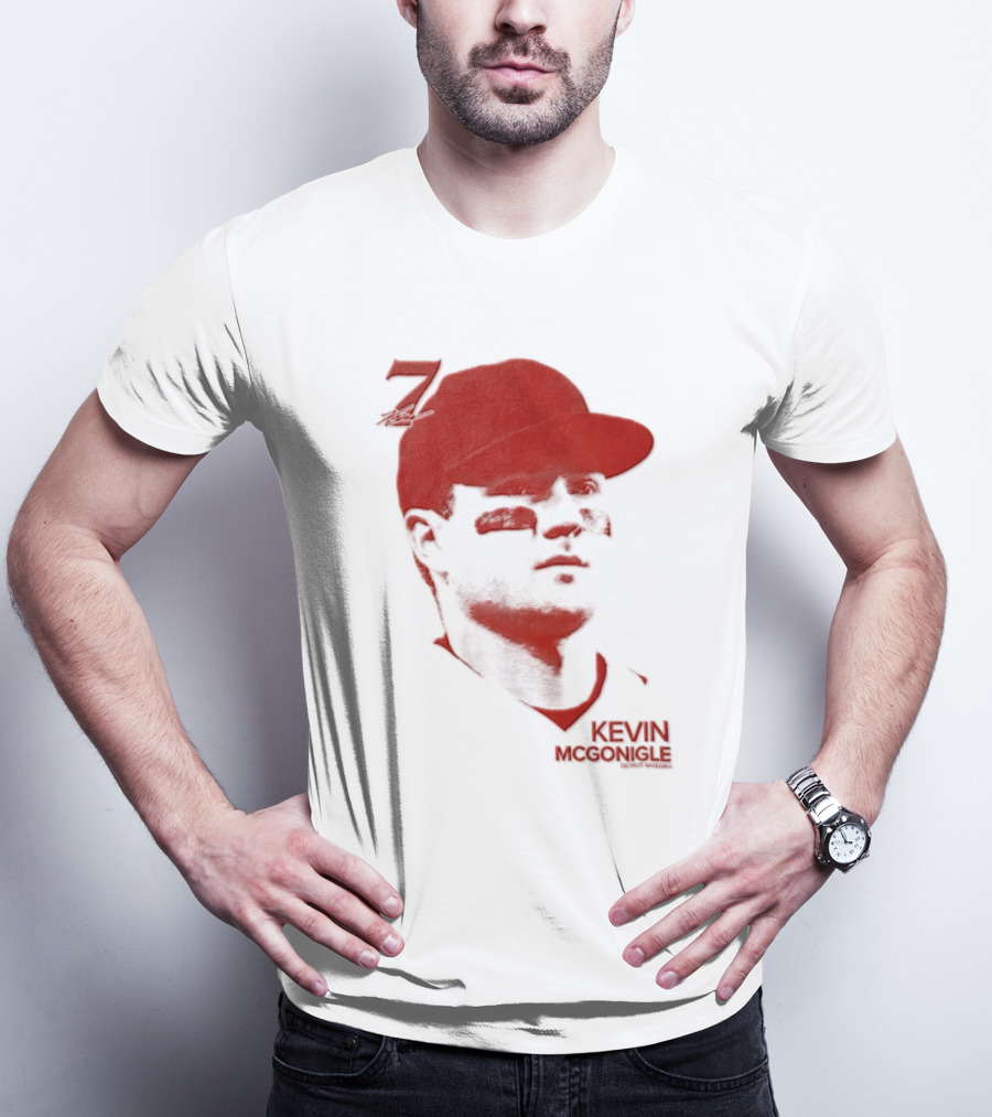 Kevin McGonigle Detroit Tigers MLB Lineage Series T-Shirt