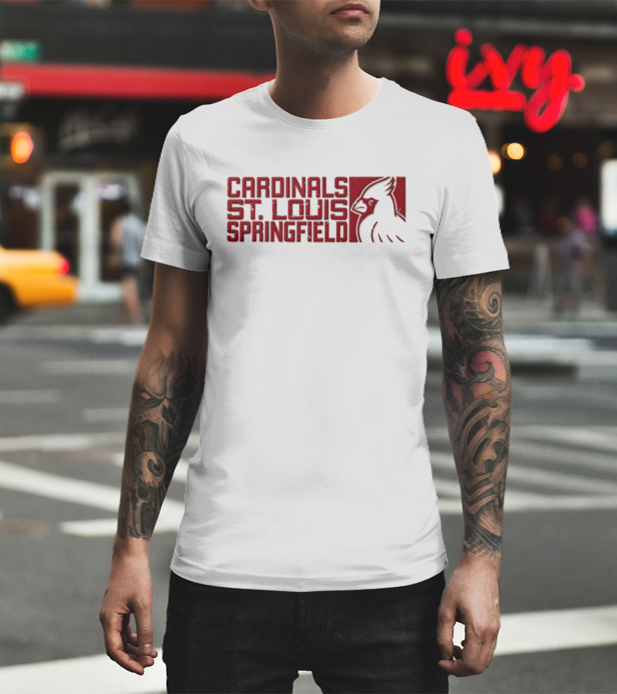 Cardinals St. Louis Springfield MLB T-Shirt