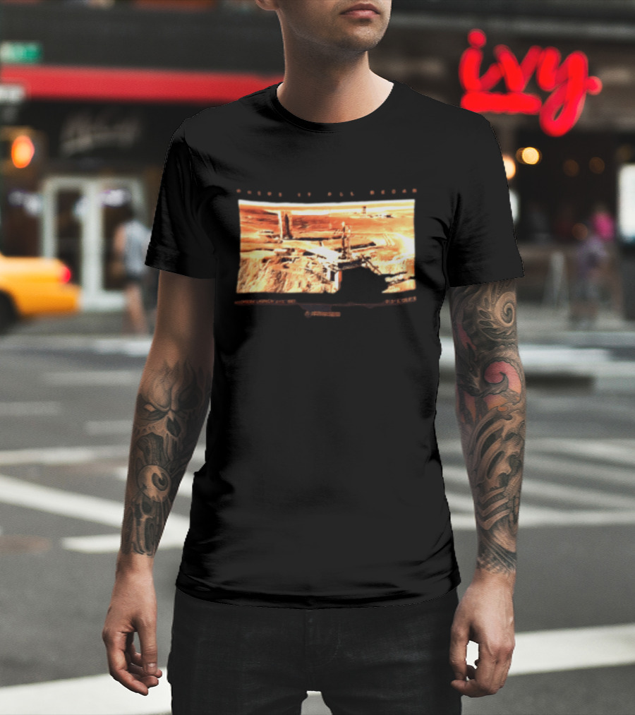 Where It All Began Woomera Launch Site 1967 Australian Research And Space Exploration T-Shirt