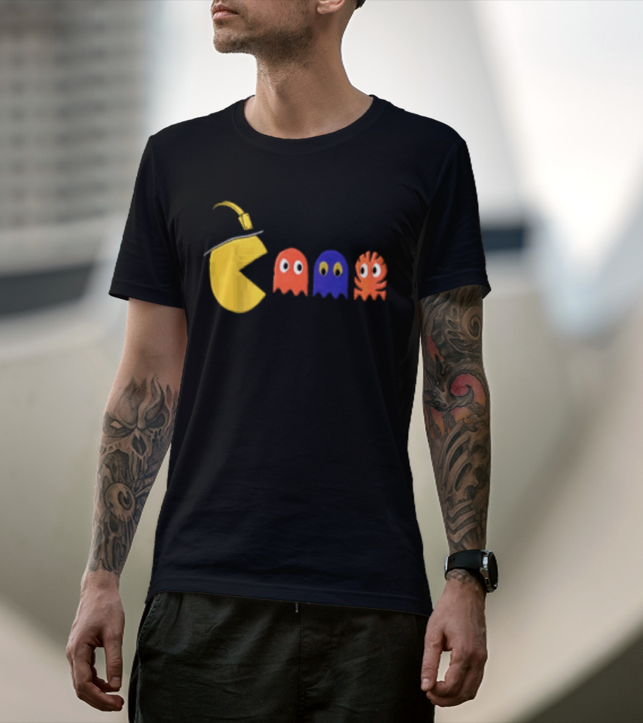 Steel Rivals Pac Man Ghosts T-Shirt
