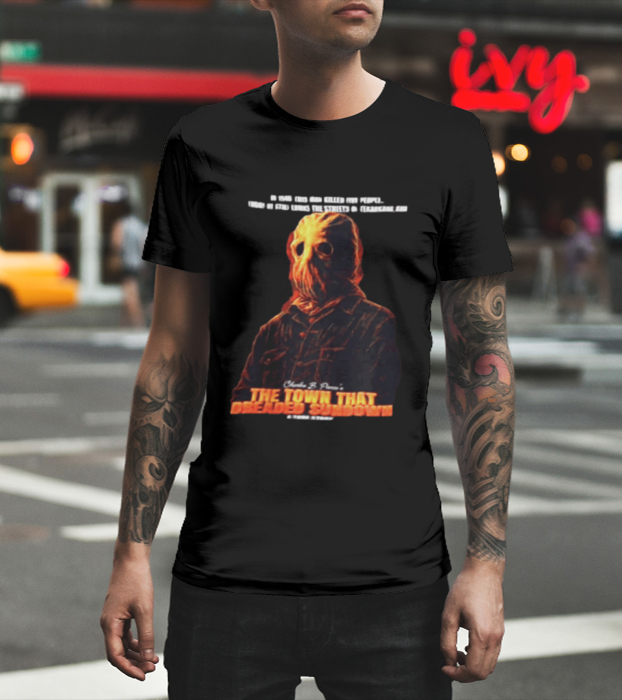 The Town That Dreaded Sundown Horror Movie Phantom Killer T-Shirt