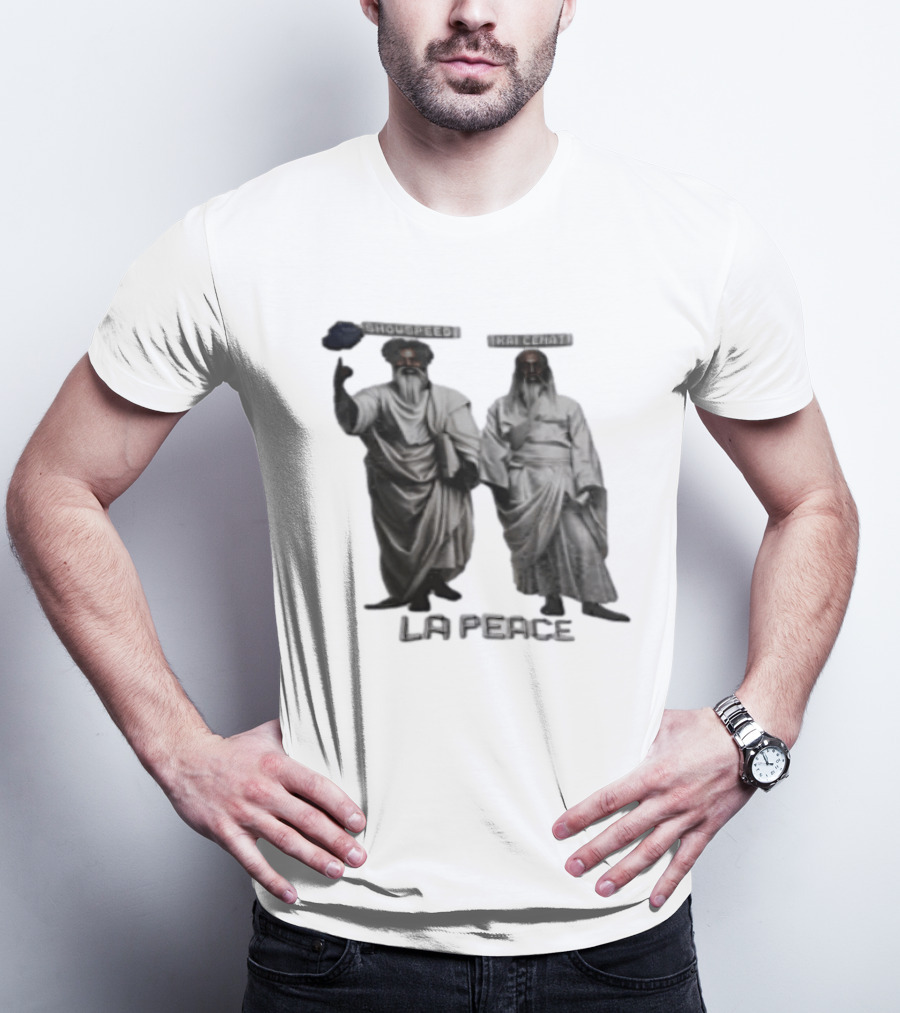 LA Peace Kai Cenat Speed Greek Statue Fashion Vibe T-Shirt