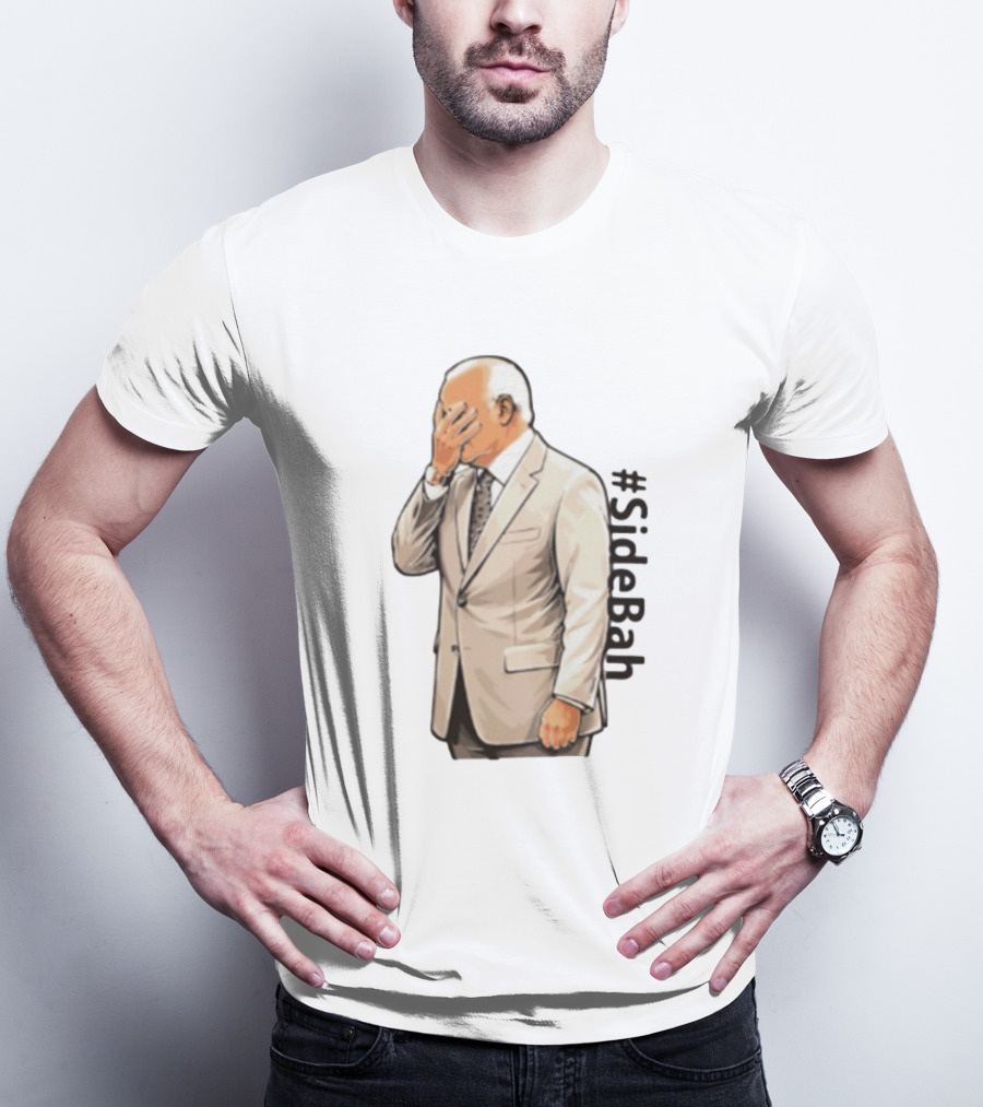 #SideBah Iconic Facepalm Suit T-Shirt