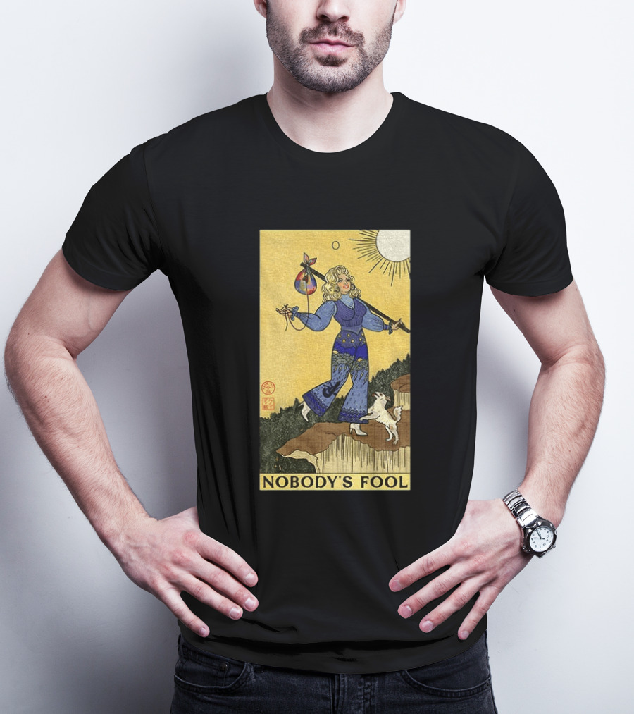 Dolly Parton Nobody's Fool Tarot Card Sun T-Shirt