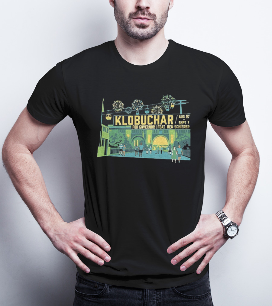 Klobuchar For Governor State Fair Aug 27 Sept 7 Feat Ben Schierer T-Shirt