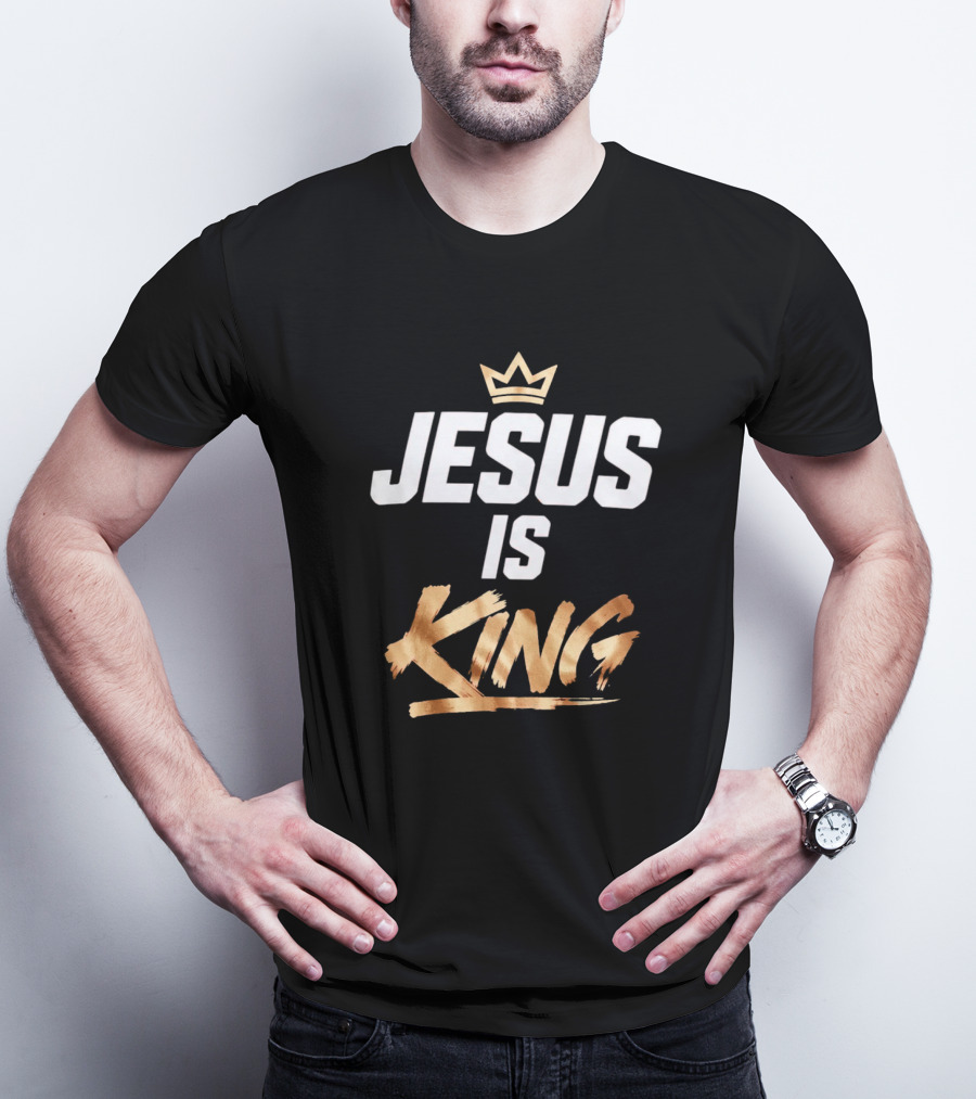Eugenio Suarez Jesus Is King Crown T-Shirt