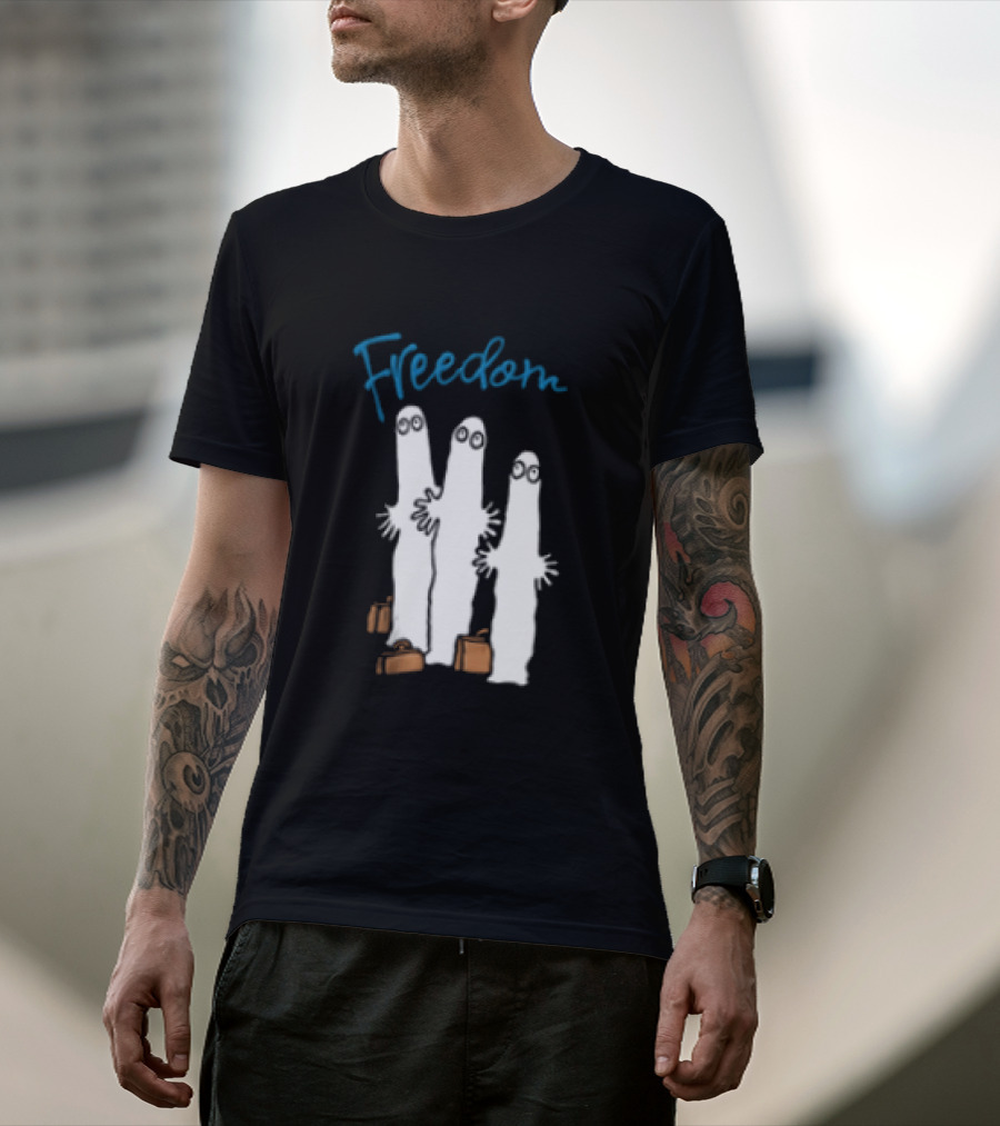 Freedom The Hattifatteners Adventure Exploration Characters T-Shirt