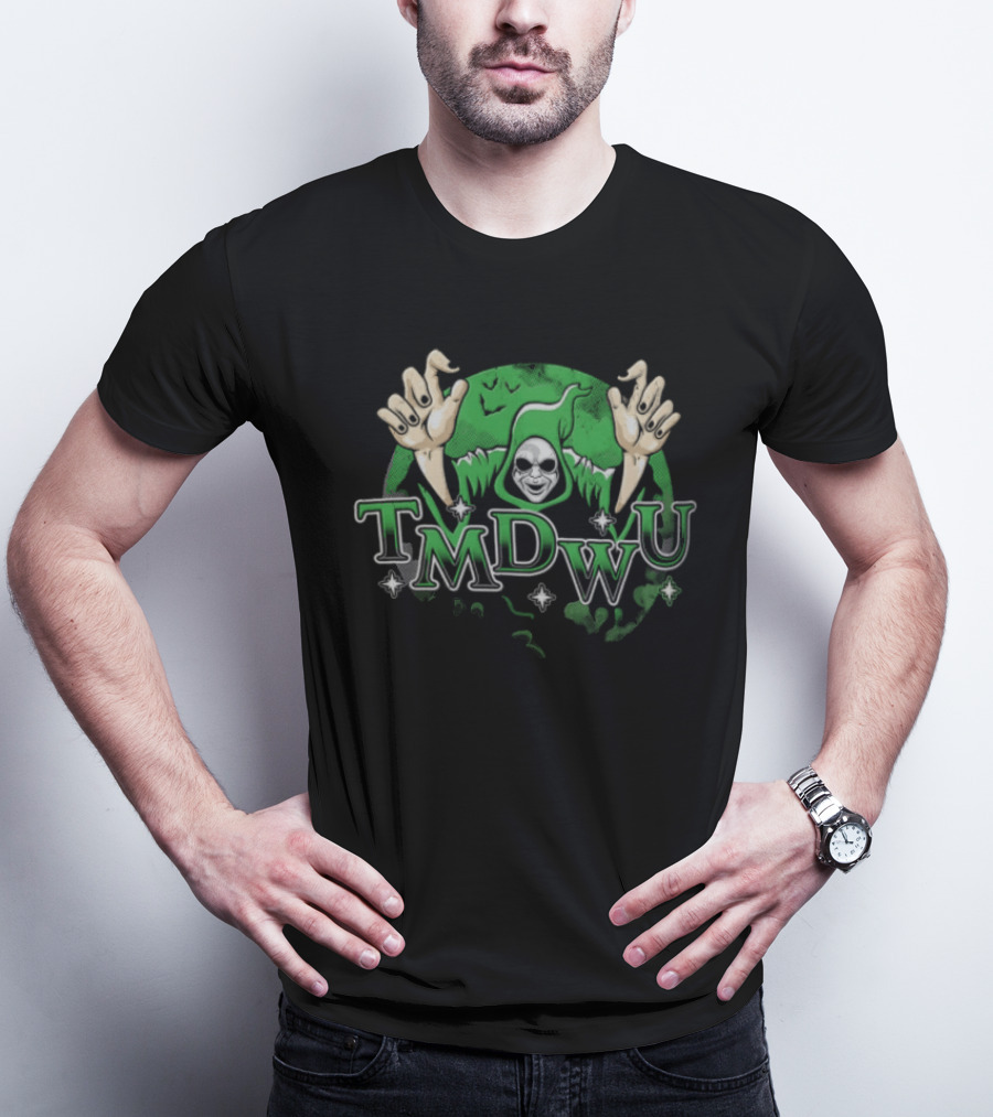 TMDWU Ghost Halloween Paranormal Hands And Haunting Spirit T-Shirt