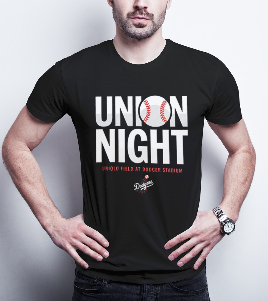 Union Night Uniqlo Field At Dodger Stadium Dodgers 2026 T-Shirt