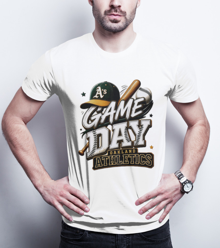 Oakland Athletics MLB Game Day A's Baseball 2026 T-Shirt