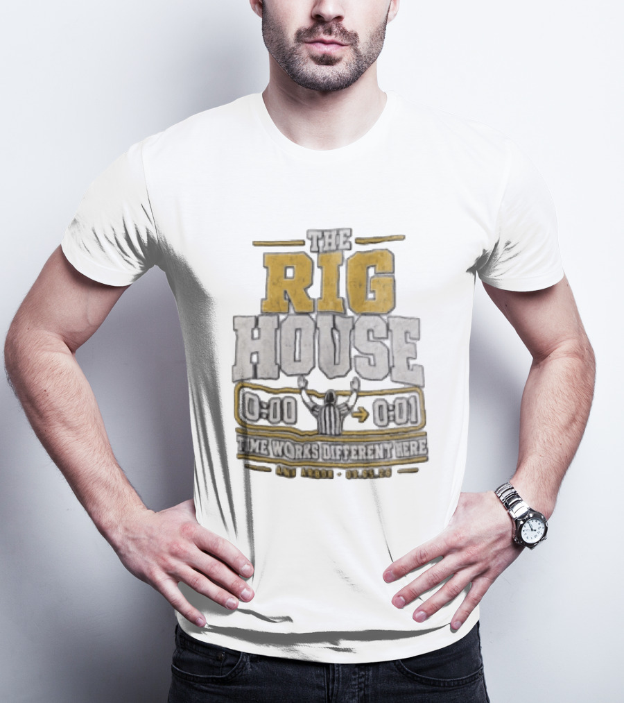The Big House 0 00 To 0 01 Time Works Different Here Ann Arbor 09 05 26 T-Shirt