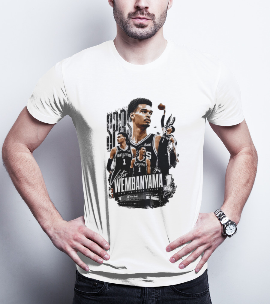 Victor Wembanyama San Antonio Spurs NBA Basketball Self 1 T-Shirt