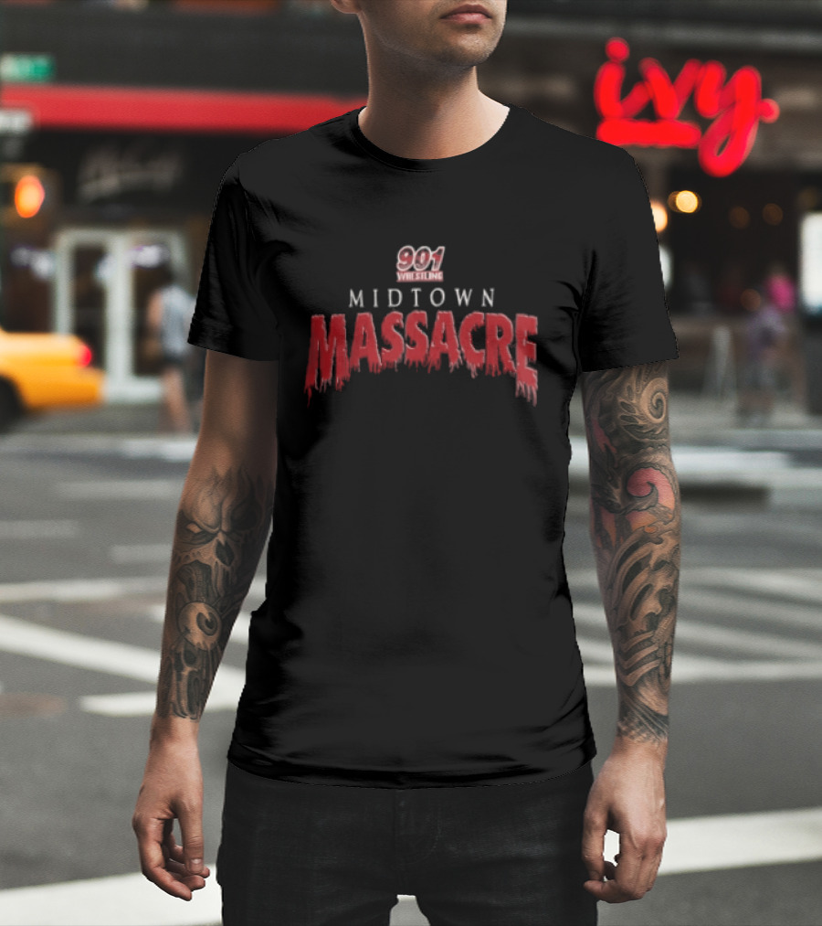 901 Wrestling Midtown Massacre T-Shirt