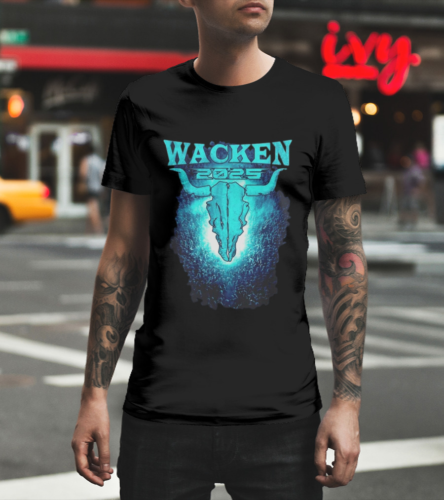 Wacken 2025 Festival Moshpit July 30 To August 2 Schleswig Holstein Germany T-Shirt