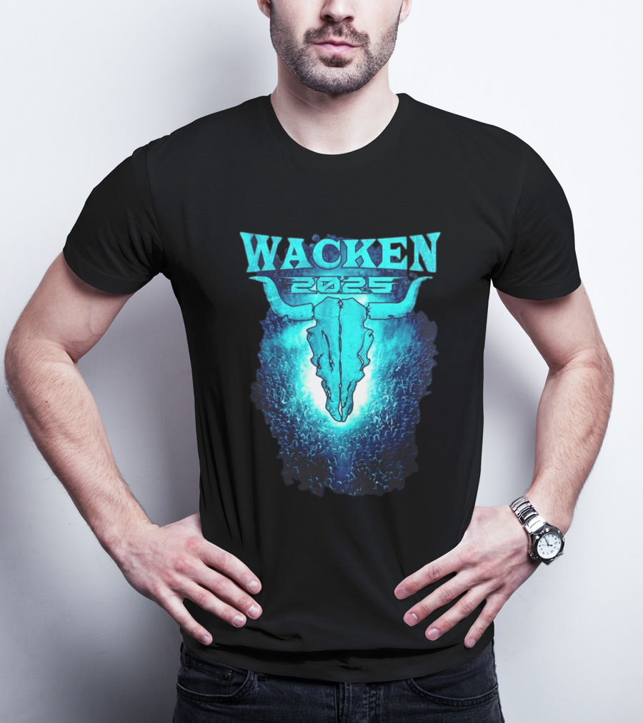 Wacken 2025 Festival Moshpit July 30 To August 2 Schleswig Holstein Germany T-Shirt