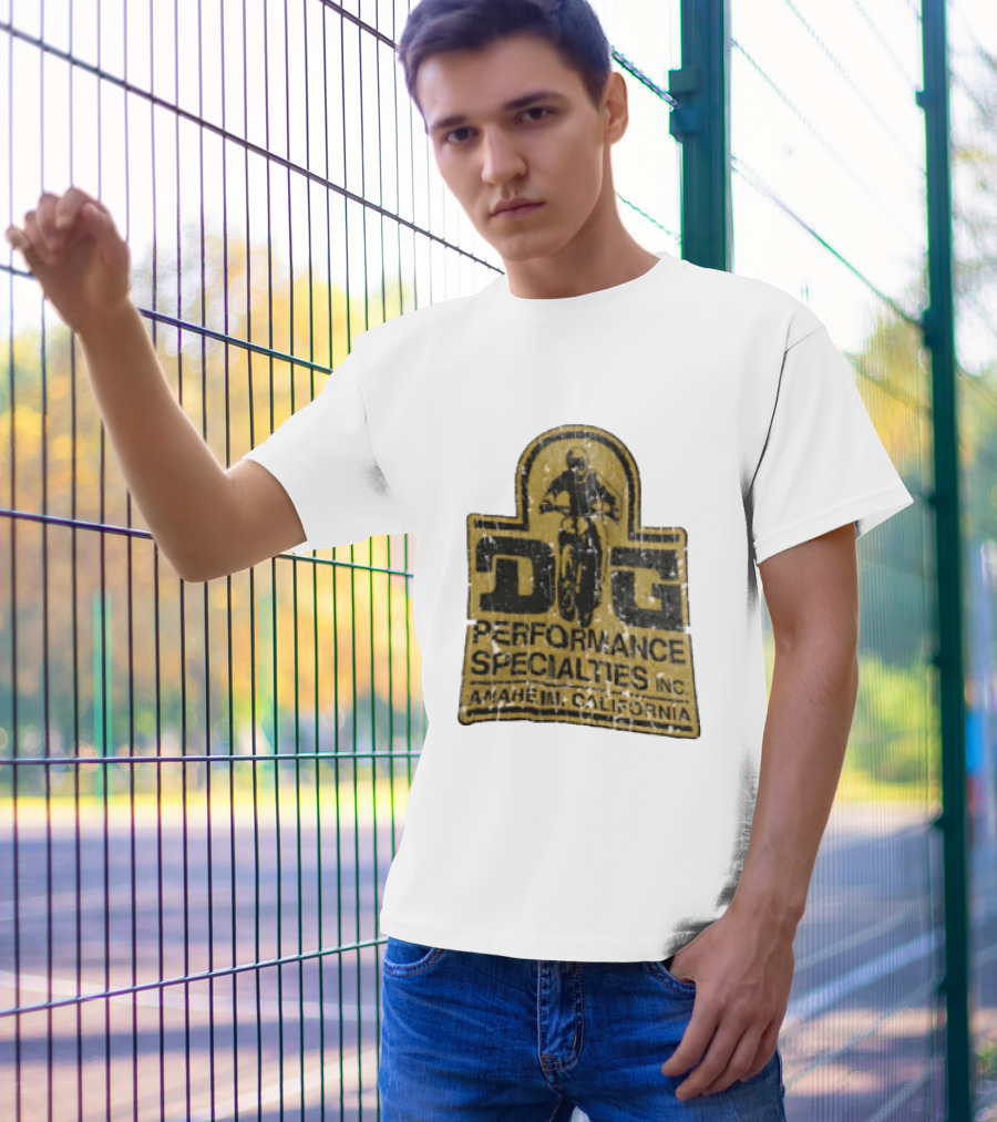 Dg Bmx 1974 Performance Specialties Inc Anaheim California T-Shirt
