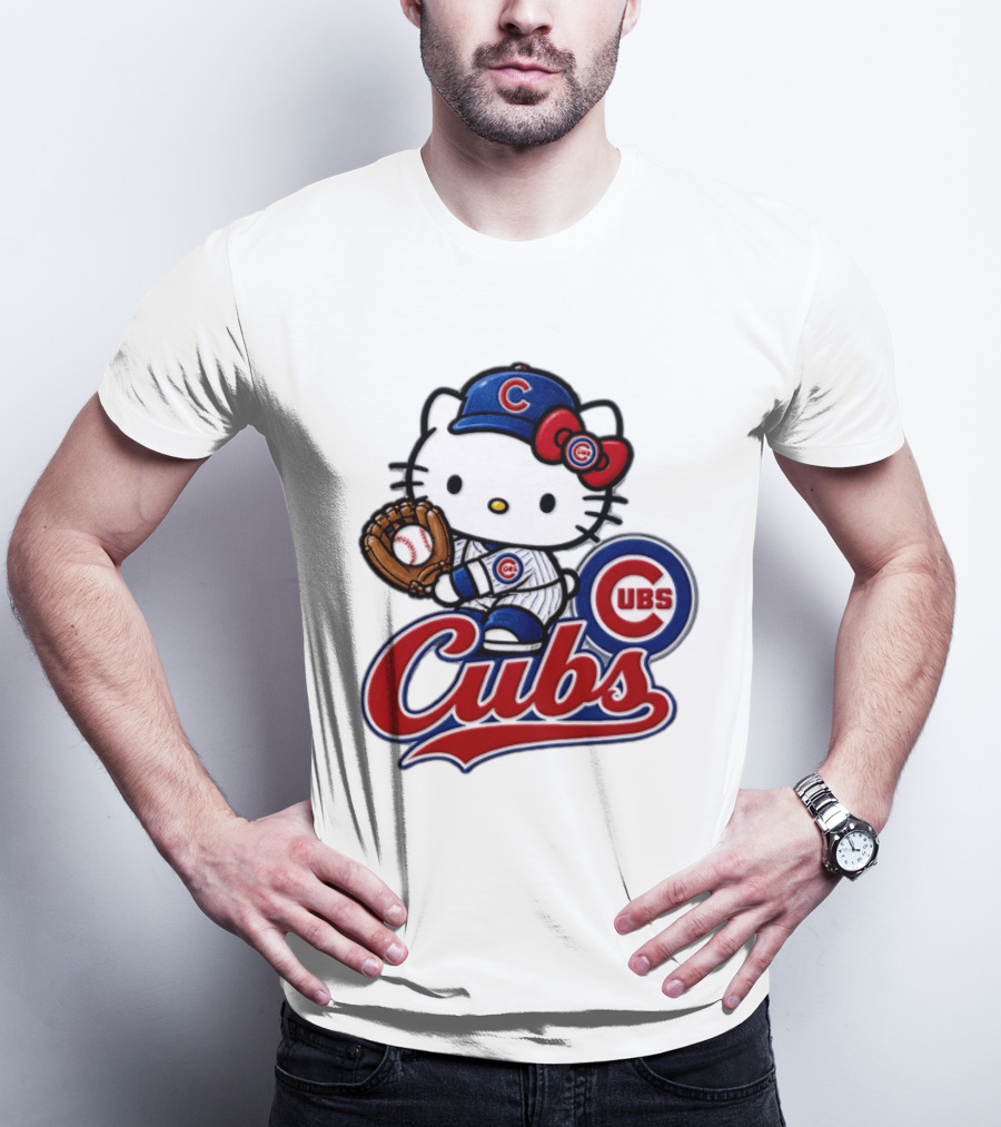 Hello Kitty Cubs 2026 MLB Baseball Chicago T-Shirt