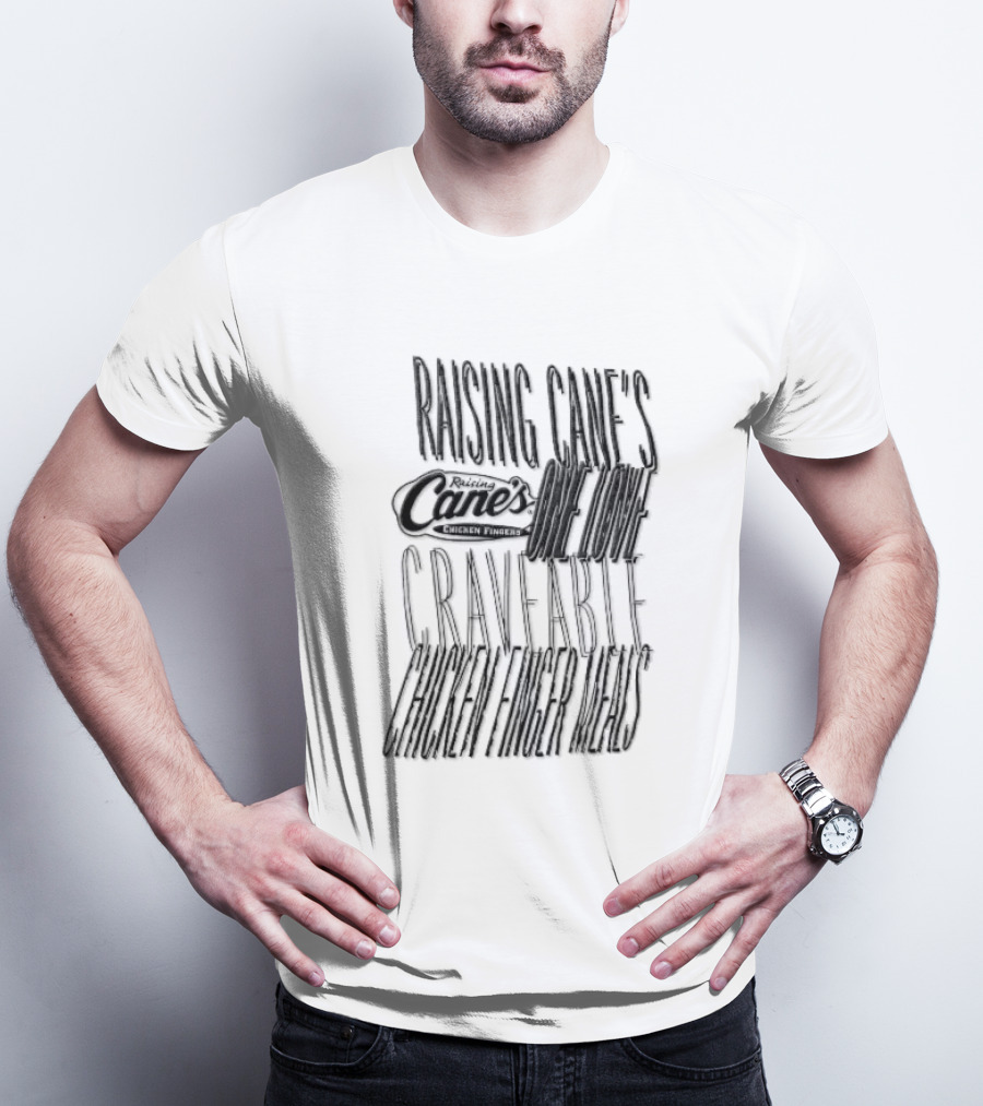 Raising Cane's One Love Craveable Chicken Finger Meals T-Shirt