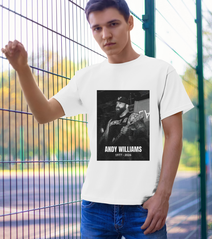 Andy Williams 1977 2026 Every Time I Die T-Shirt