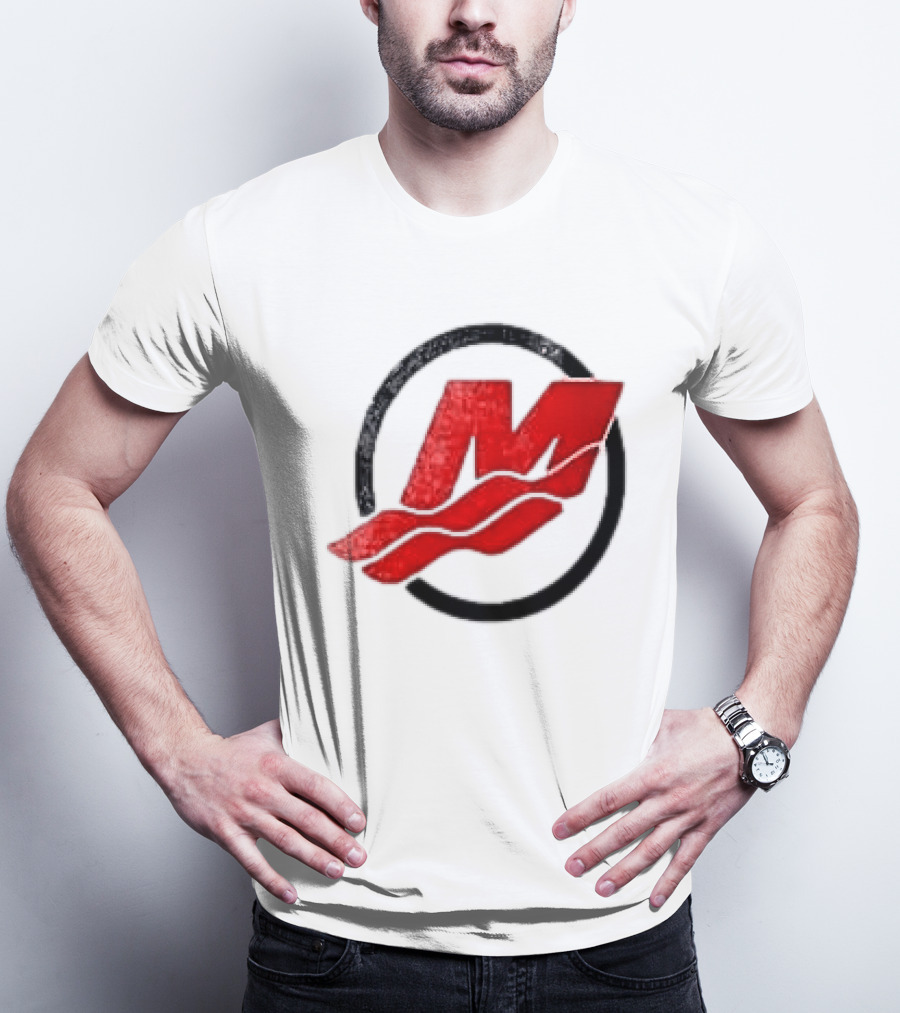 Motorsport Oversized Red M With Wave Racing T-Shirt