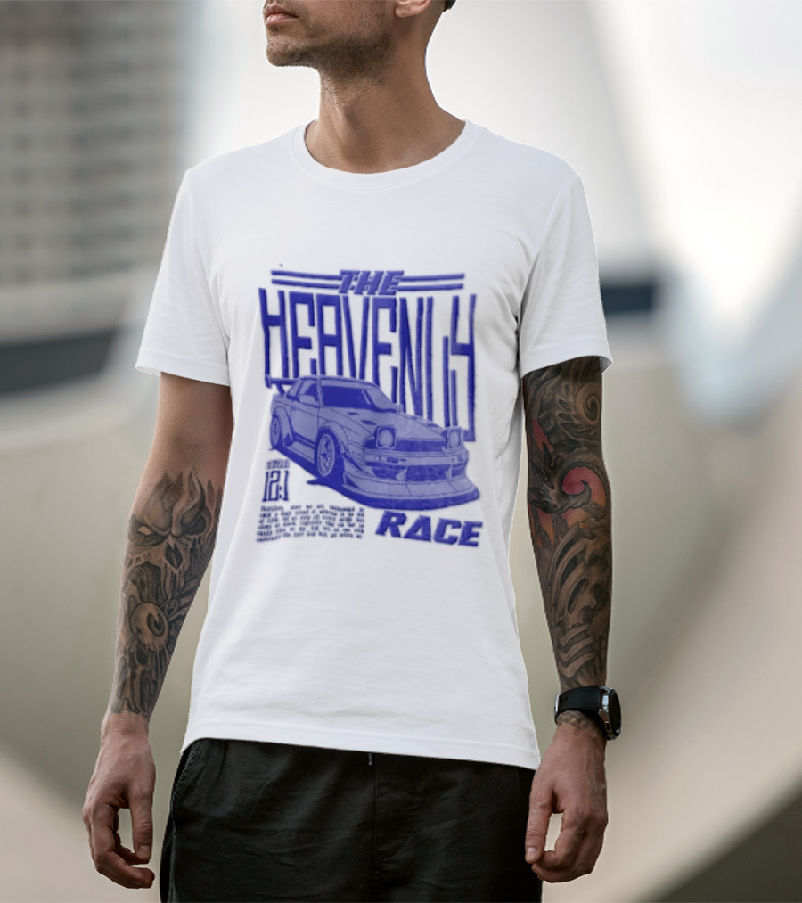 Toyota Corolla AE86 Sports Car Hebrews 12 1 Christian The Heavenly Race T-Shirt