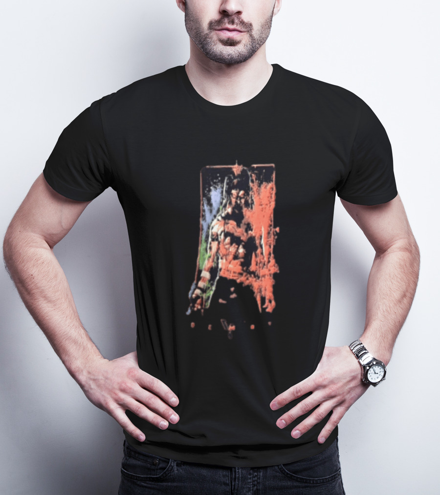 Finn Balor The Demon WWE Paint Splatter T-Shirt