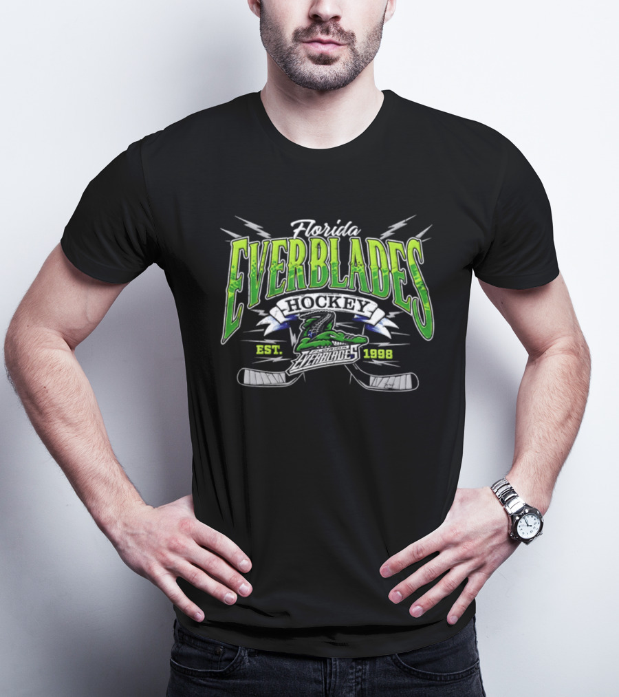 Florida Everblades Hockey 2026 Season Tour Est. 1998 T-Shirt