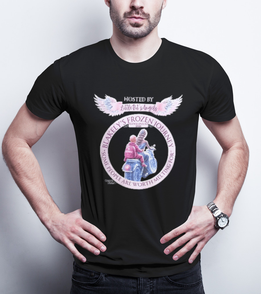 Little Bit's Angels Blakely's Frozen Journey Cleveland GA 2026 Some People Are Worth Melting For T-Shirt