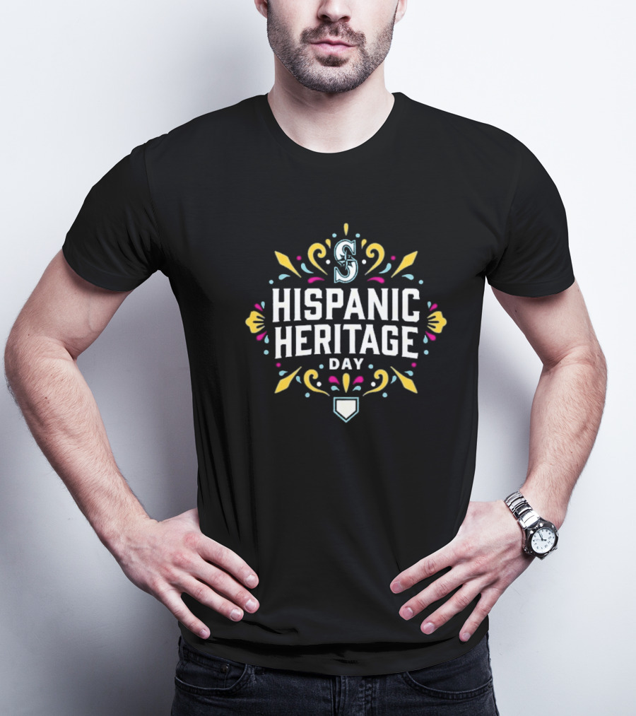 Mariners Hispanic Heritage Day S 2026 Celebratory T-Shirt
