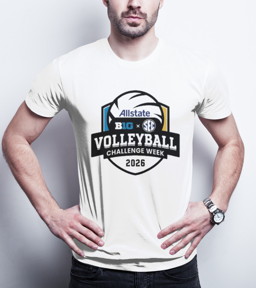 Allstate Big Ten SEC Volleyball Challenge Week 2026 T-Shirt
