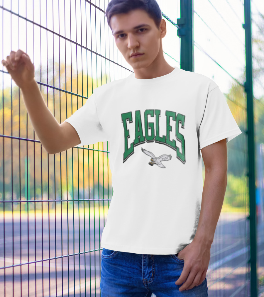 Philadelphia Eagles Vintage Sports Team Fan T-Shirt