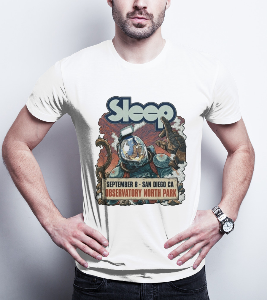 Sleep Sep 8 2026 Observatory North Park In San Diego California T-Shirt