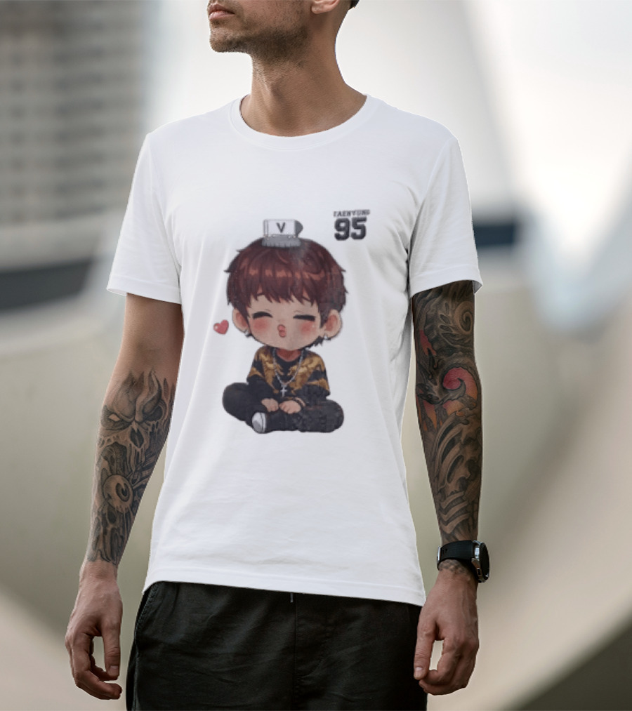 Taehyung V BTS 95 Kawaii Chibi T-Shirt