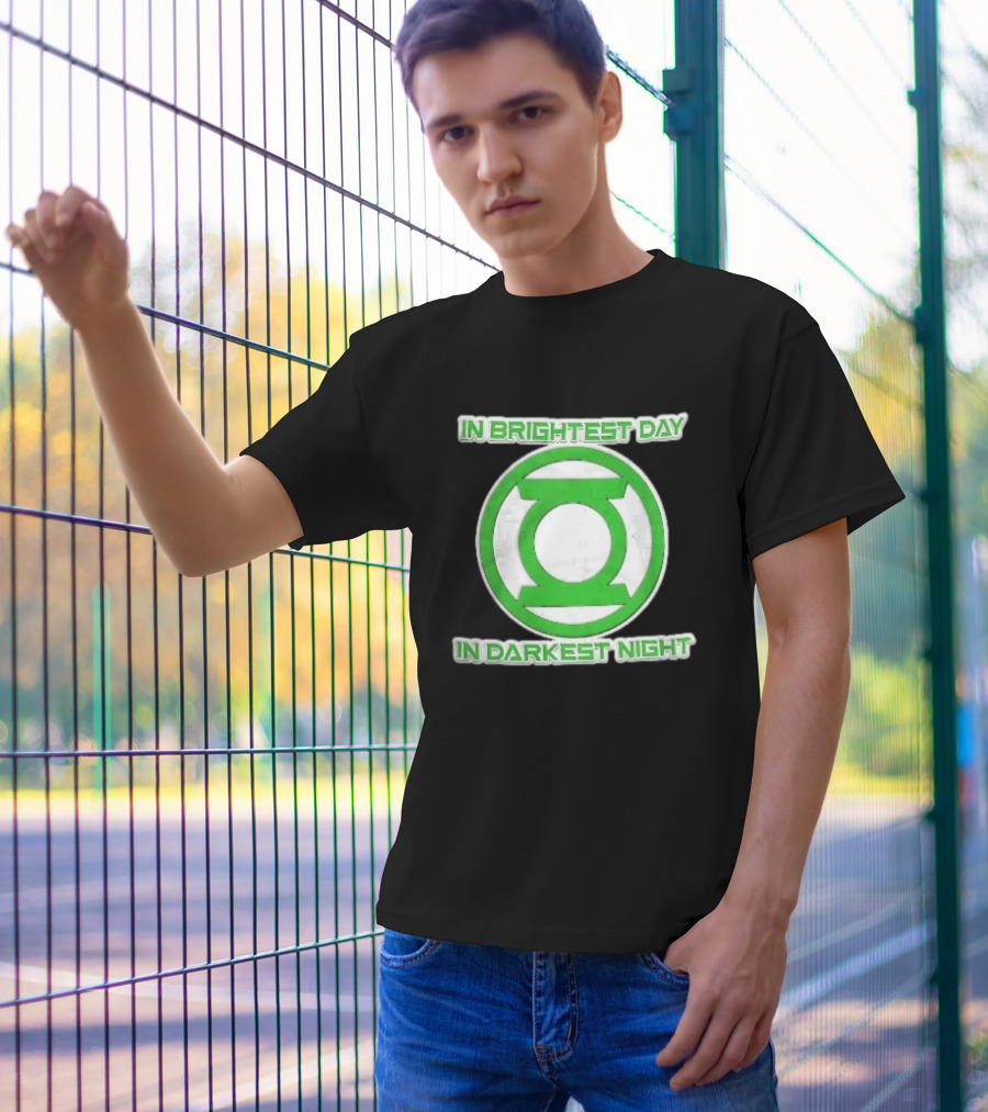 Green Lantern In Brightest Day In Darkest Night T-Shirt
