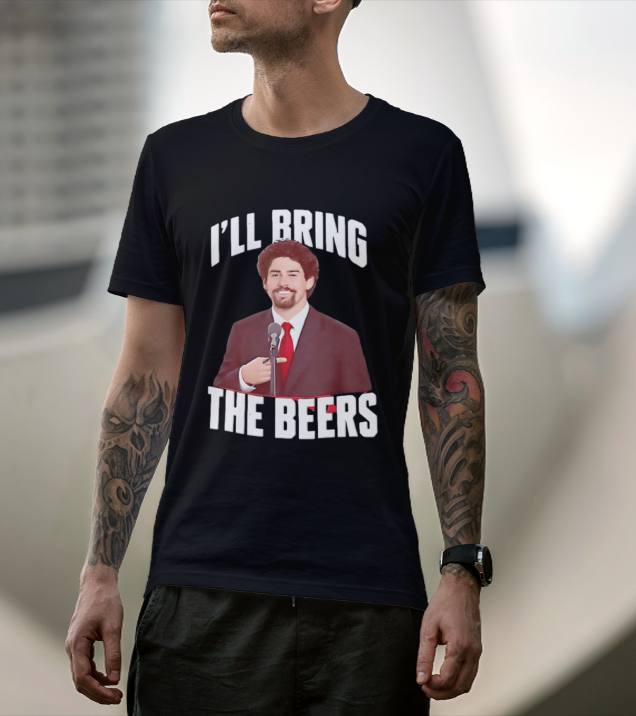 I'LL Bring The Beers Suit Red Tie T-Shirt