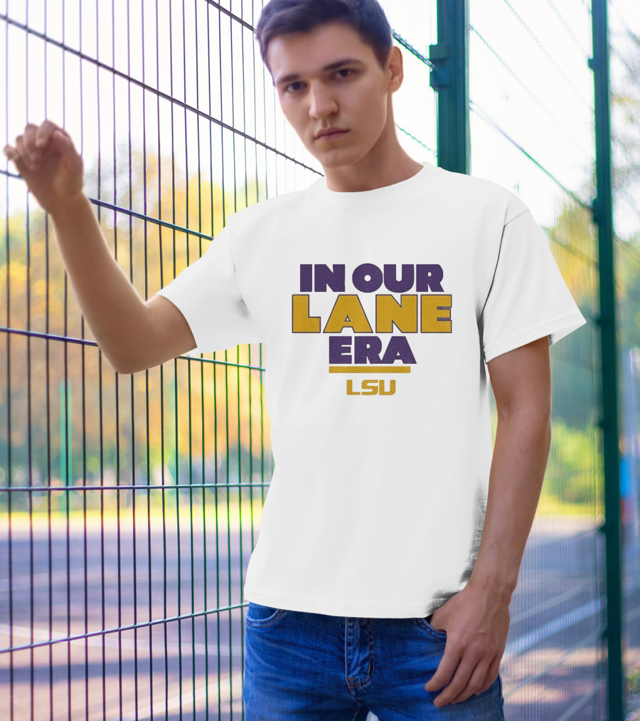 LSU In Our Lane Era Lane Kiffin Football T-Shirt