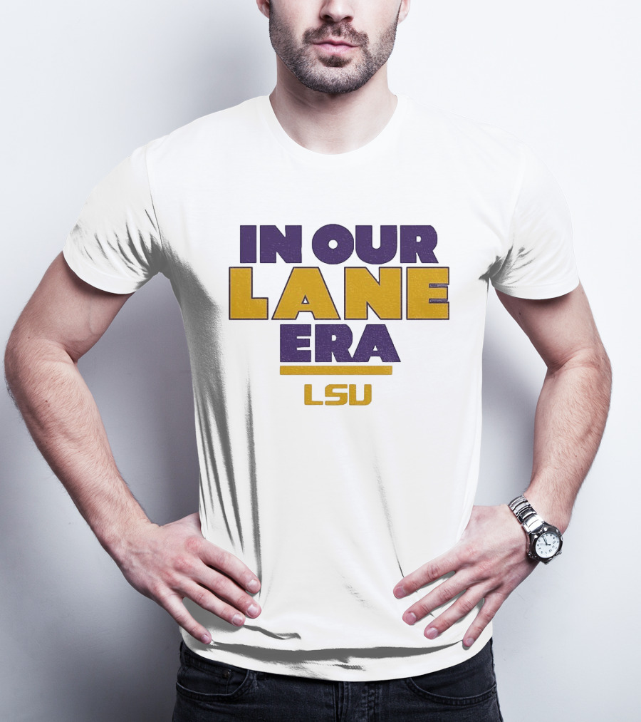 LSU In Our Lane Era Lane Kiffin Football T-Shirt