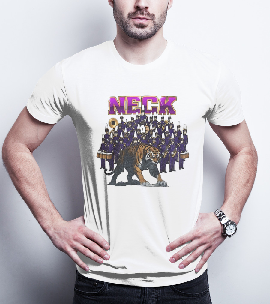 LSU Tigers Neck Marching Band Louisiana State University T-Shirt