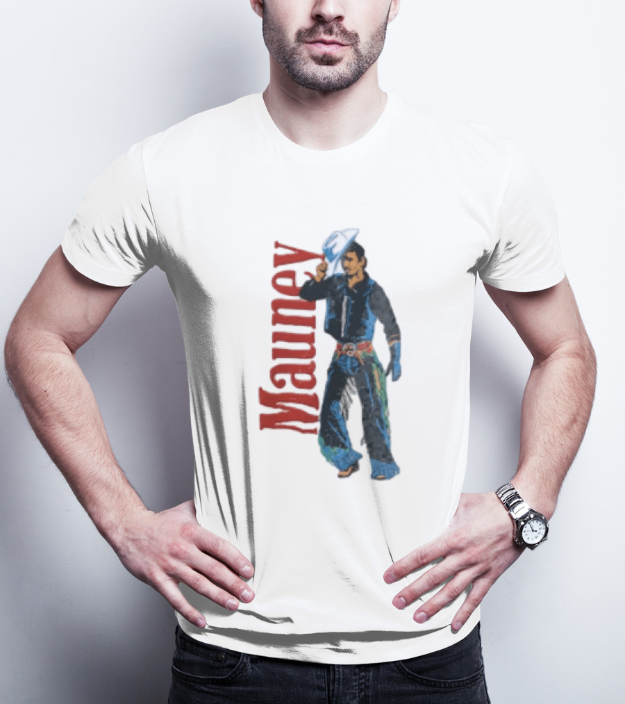 Mauney Cowboy Hat Salute Rodeo T-Shirt