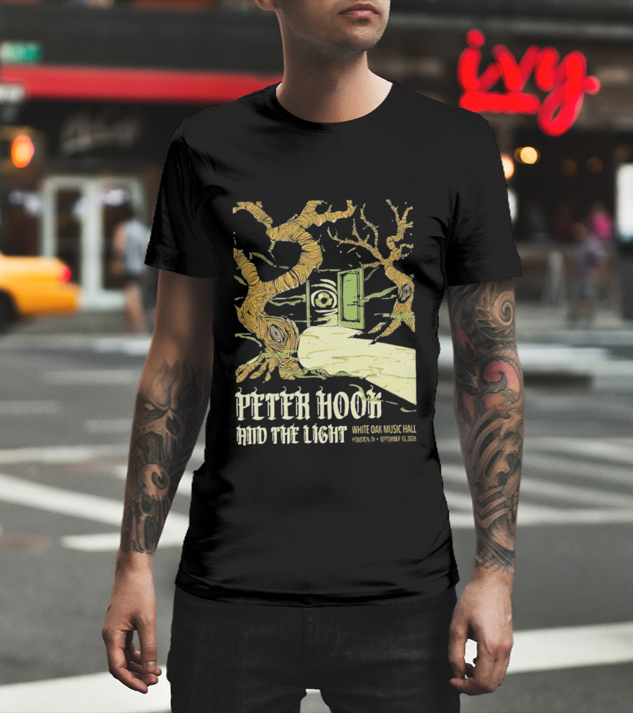 Peter Hook And The Light White Oak Music Hall Houston September 10 2026 Event T-Shirt