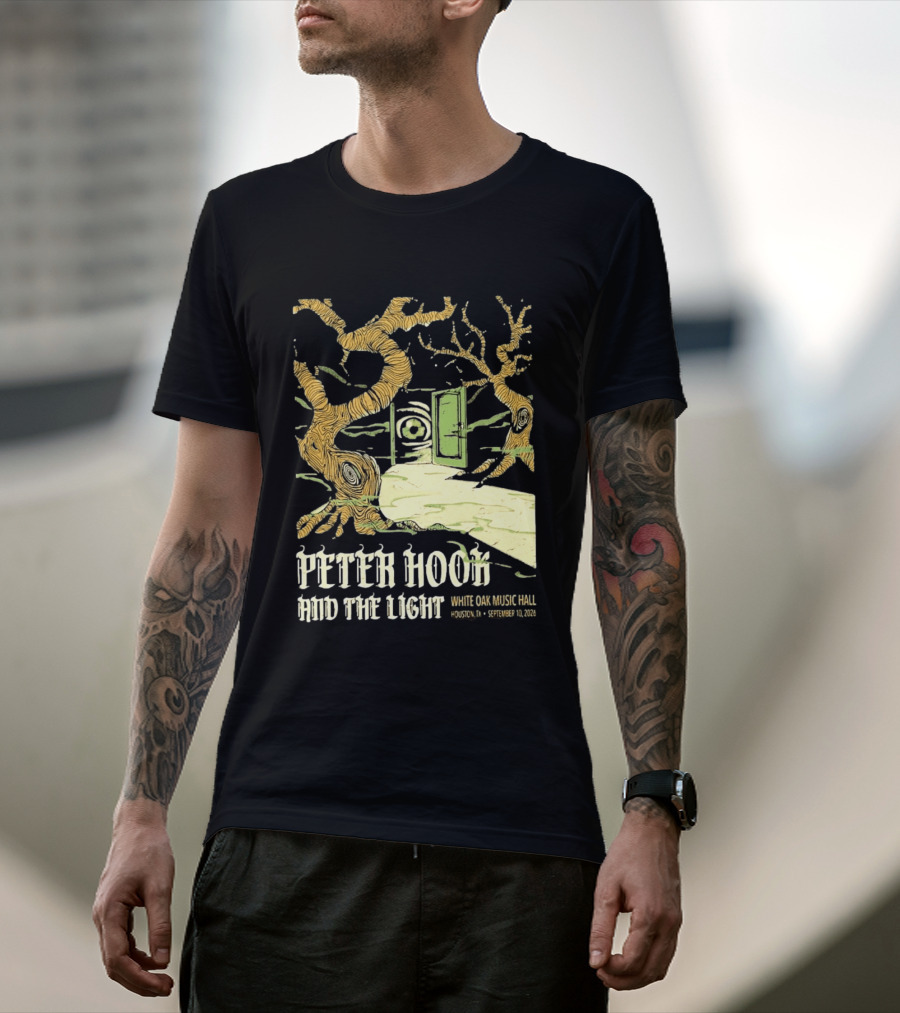 Peter Hook And The Light White Oak Music Hall Houston September 10 2026 Event T-Shirt