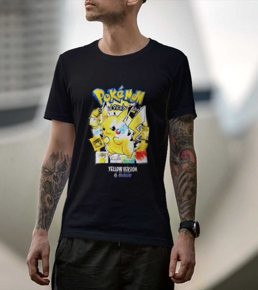 Pokémon Special Pikachu Edition Yellow Version Game Boy Nintendo T-Shirt