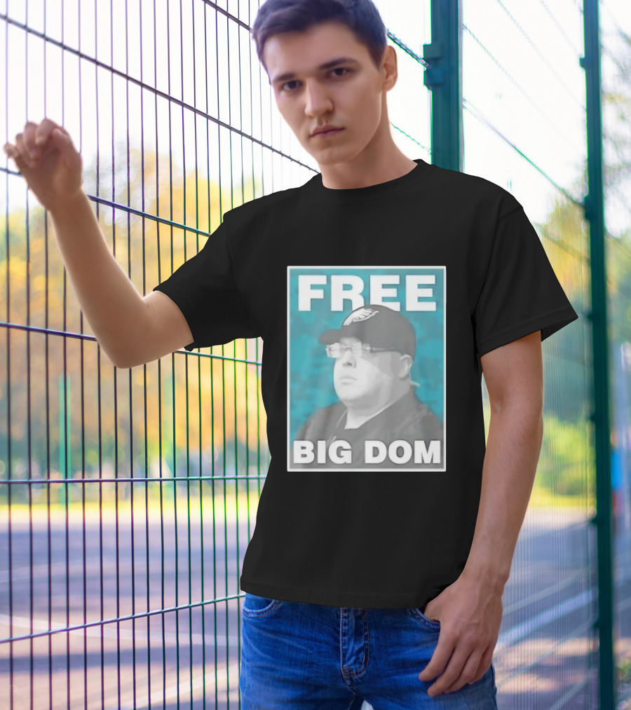 Philadelphia Eagles SEAL Team S07 Free Big Dom T-Shirt