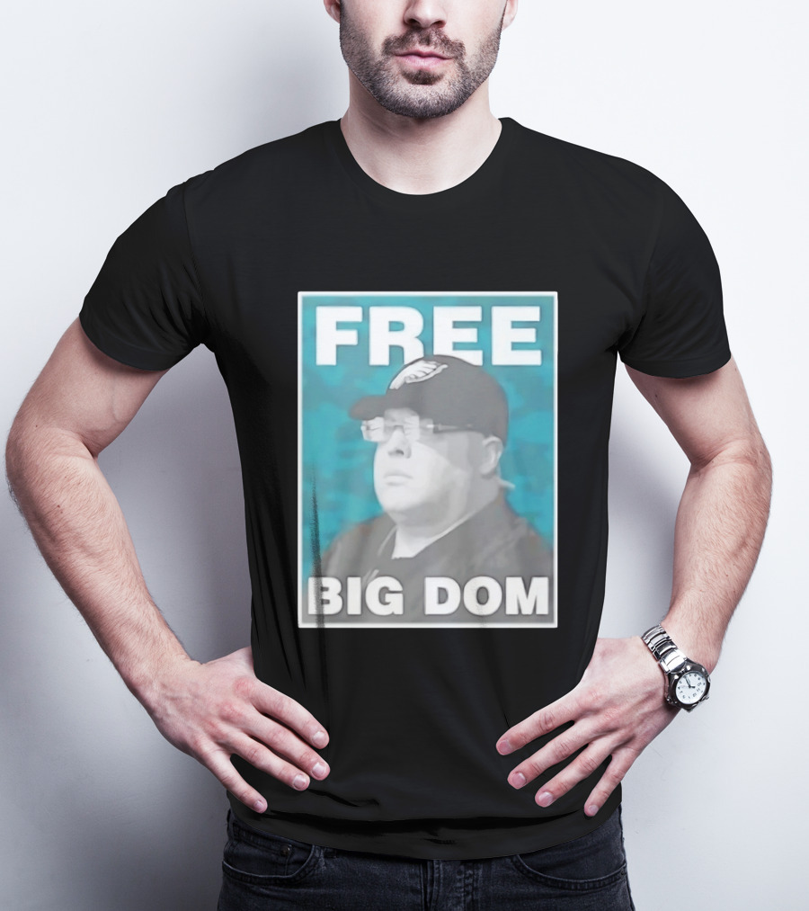 Philadelphia Eagles SEAL Team S07 Free Big Dom T-Shirt