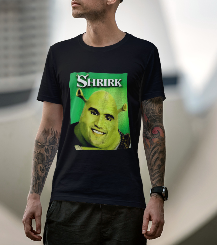 Shrirk Shrek Meme Face Swap Ogre T-Shirt