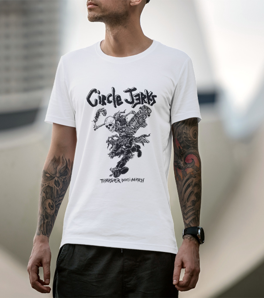 Circle Jerks Thrasher Death Match T-Shirt